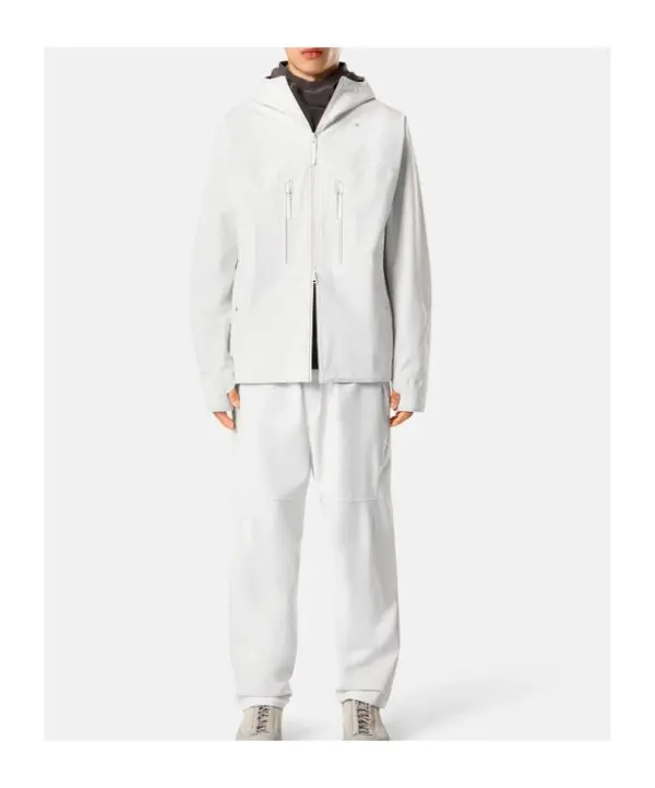 Stone Island Oversized-fit Zip-up Hooded Sweatshirt With Zip Pockets
