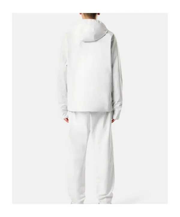 Stone Island Oversized-fit Zip-up Hooded Sweatshirt With Zip Pockets