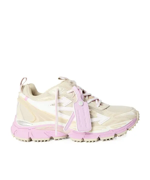 Off-White Comfortable Low-top Sports Shoes - Nude
