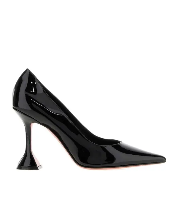Amina Muaddi Pointed-toe High Heels - Black