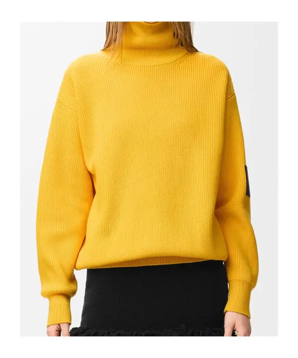 Loewe Zip-up Sweater In Wool