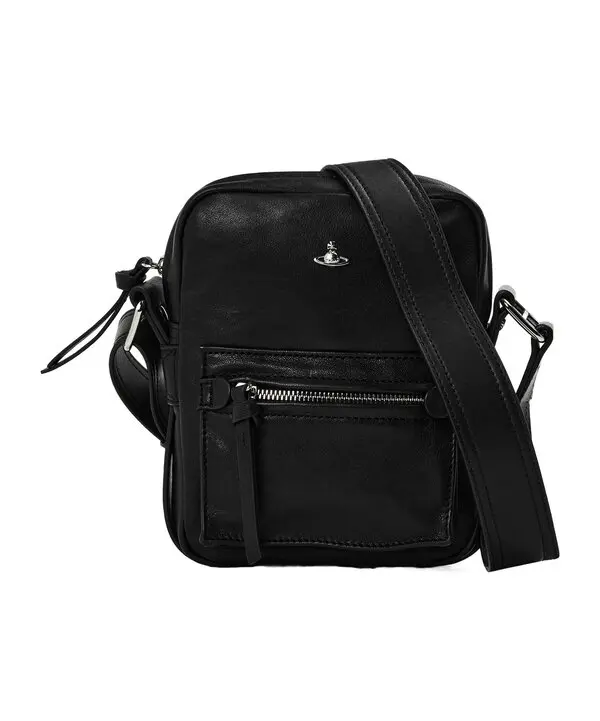 VIVIENNE WESTWOOD Solid Color Crossbody Bag