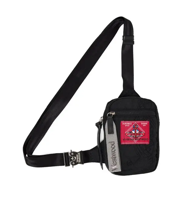 VIVIENNE WESTWOOD Jacquardnylon Sling Bag