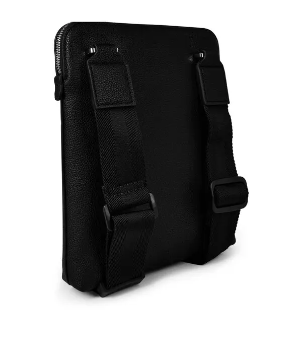 Hugo Boss Grainedleather Vertical Crossbody Bag
