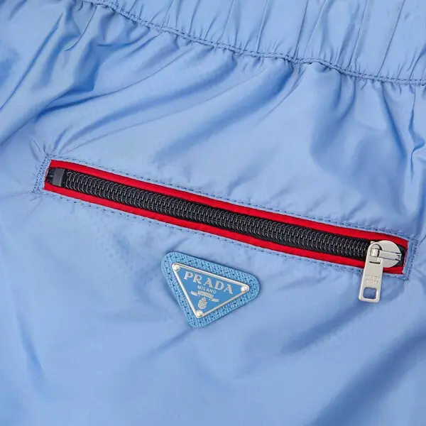 Prada Solid Color Swim Trunks