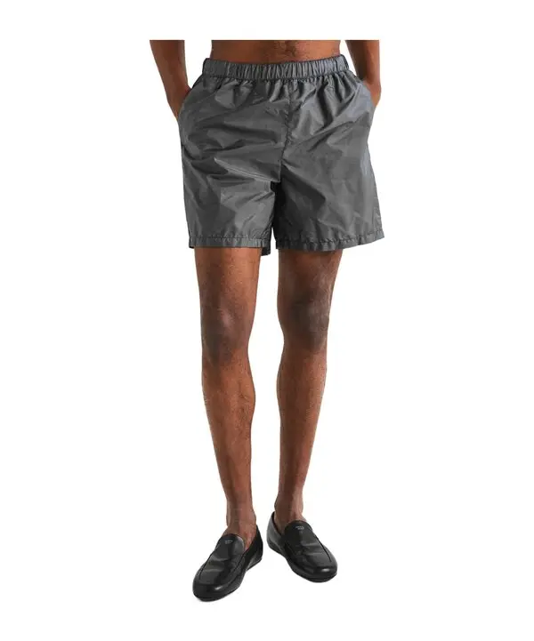 Prada Solid Color Swim Trunks