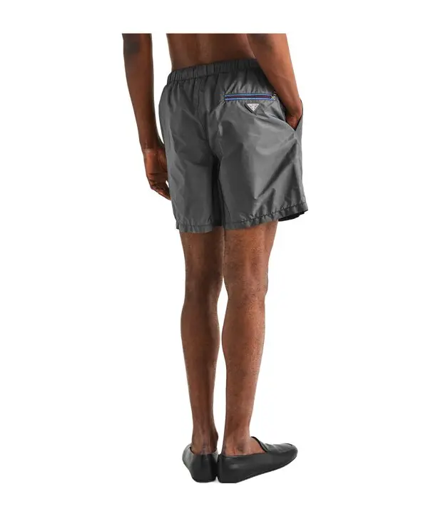 Prada Solid Color Swim Trunks