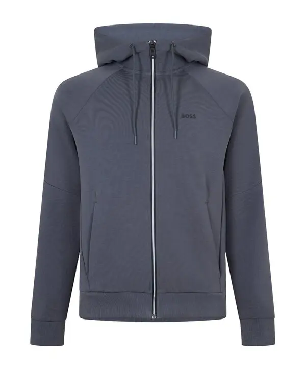 Hugo Boss Zipup Hoodie - Grey