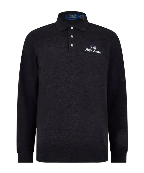 Ralph Lauren Longsleeve Polo Shirt - Black
