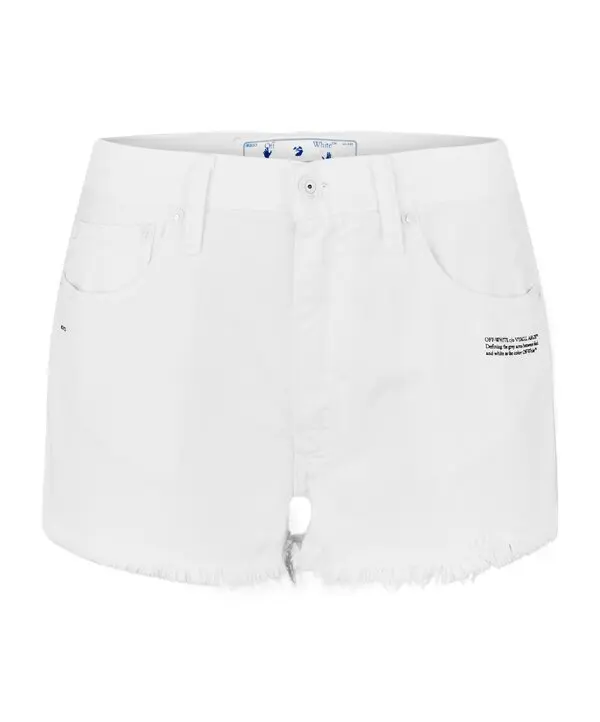Off-White Denim Mini Shorts