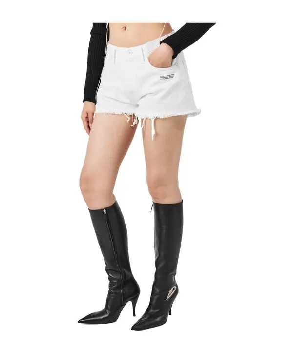 Off-White Denim Mini Shorts