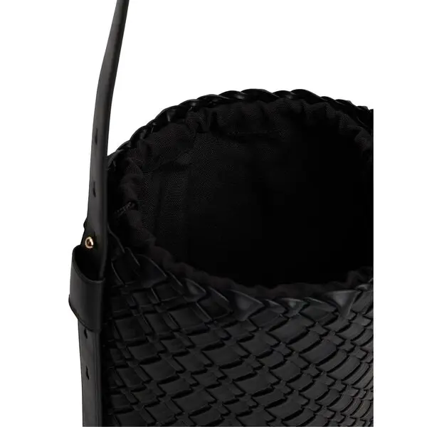 Tommy Hilfiger Woven Shoulder Bag With Logo Detail