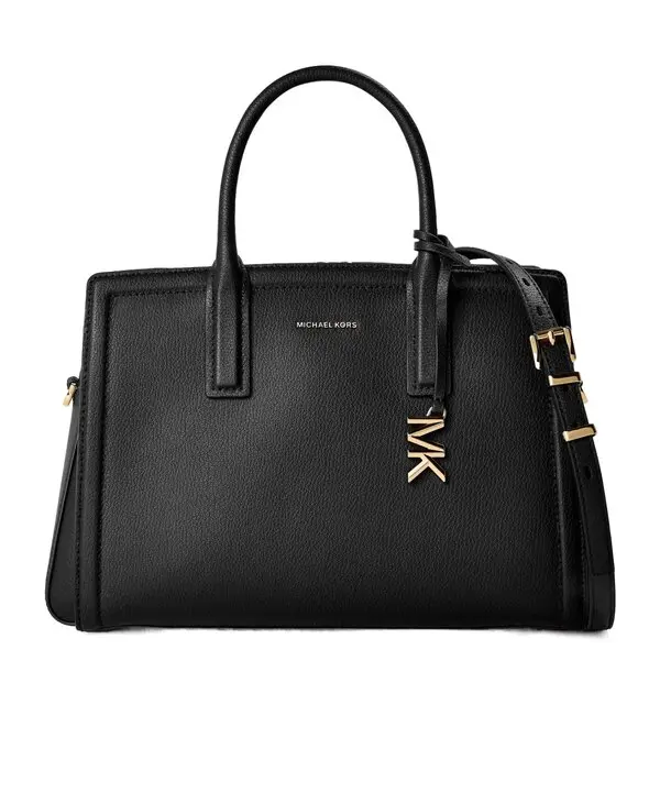 Michael Kors Grained Leather Satchel Bag