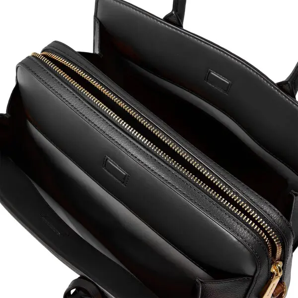 Michael Kors Grained Leather Satchel Bag
