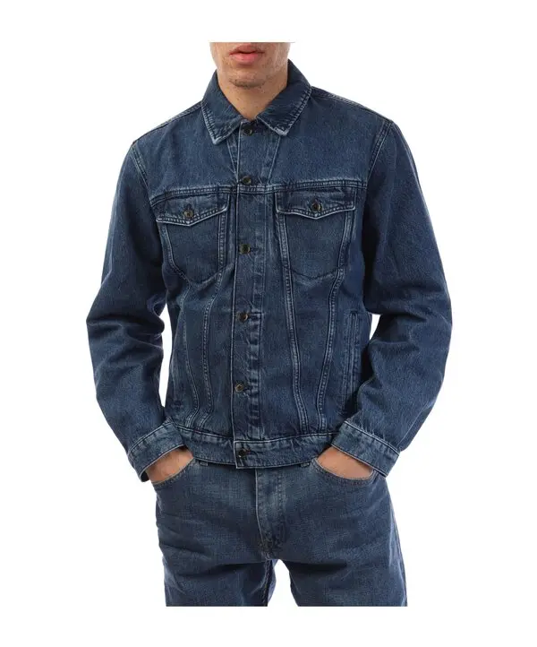 Hugo Boss Pointedcollar Denim Jacket