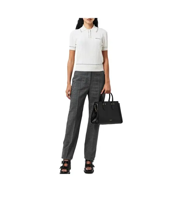 Alexander McQueen Grained Leather Tote Bag - Black