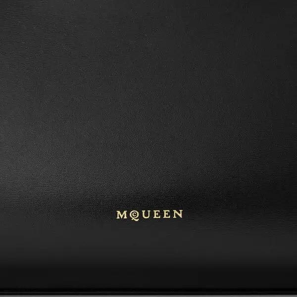 Alexander McQueen Grained Leather Tote Bag - Black