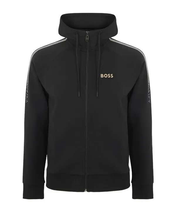 Hugo Boss Zipup Hoodie - Black