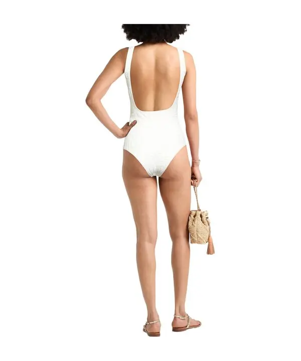 Farm Rio Solid-color Swimsuit