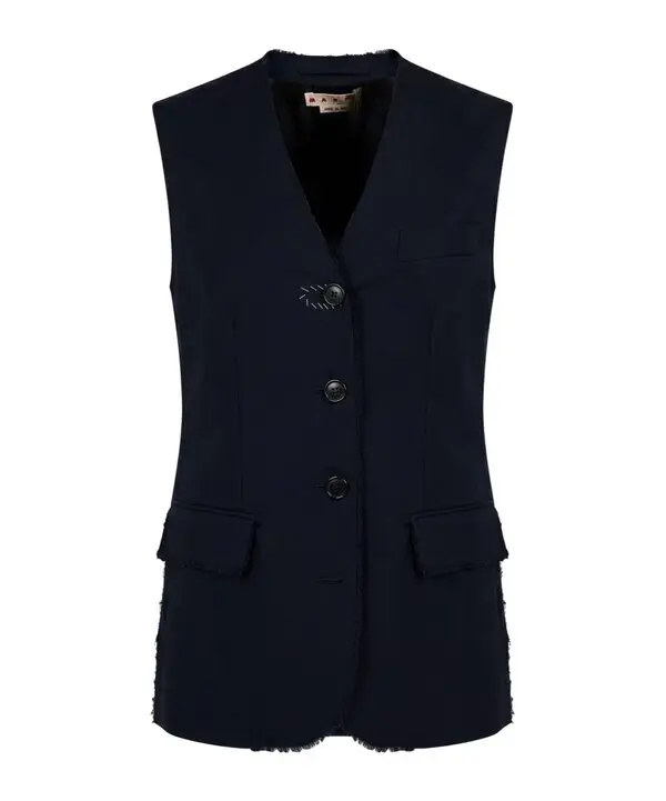 Marni Slim-fit Solid-colored Suit