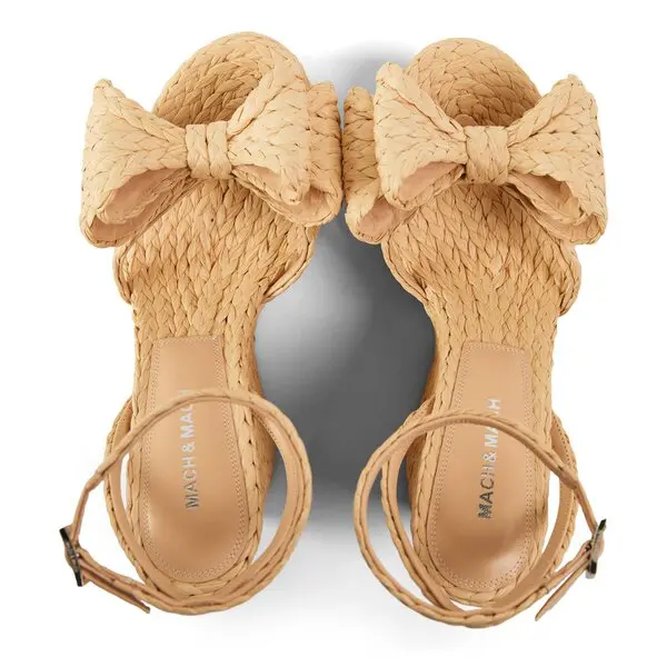 MACHMACH Wedge Heel Sandals