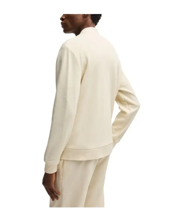 Hugo Boss Zip-up Baseball Collar Jacket