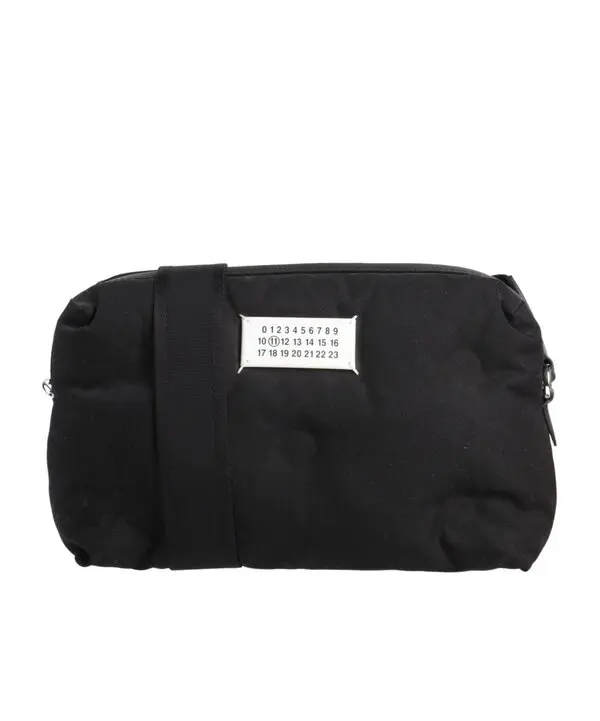 MAISON MARGIELA Minimalist Medium-sized Crossbody Shoulder Bag - Black