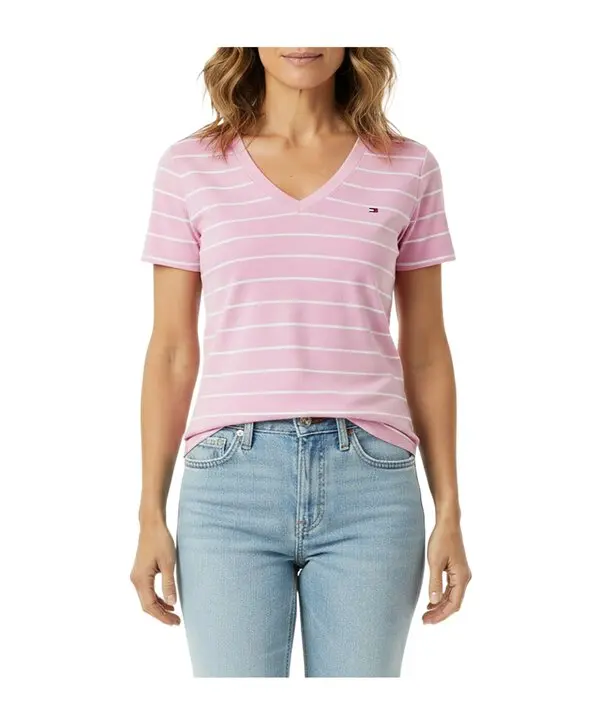 Tommy Hilfiger Pure Cotton Striped T-shirt