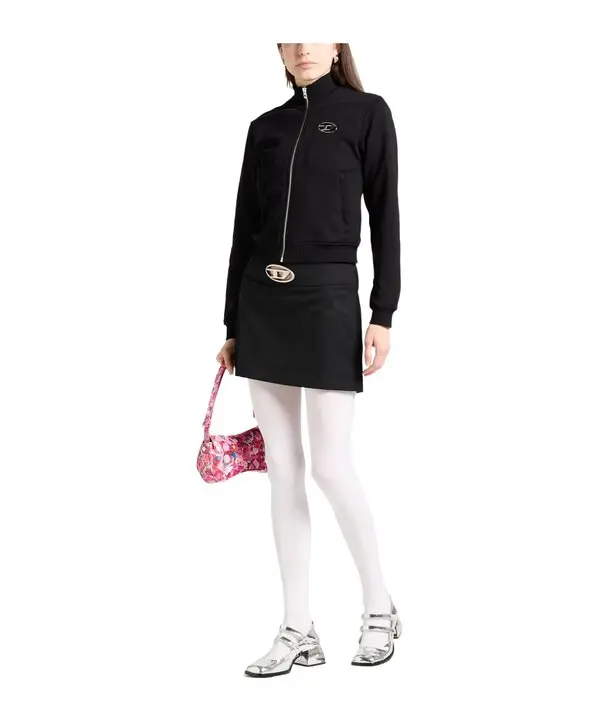 DIESEL® Slim-fit Solid-colored Pencil Skirt