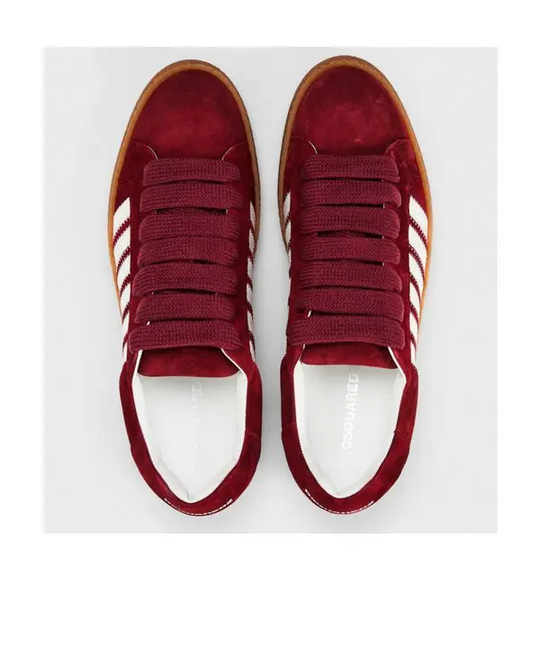 Dsquared2 Suede Lowtop Sneakers