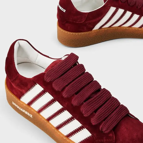 Dsquared2 Suede Lowtop Sneakers