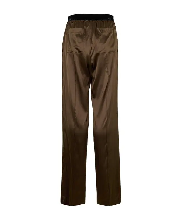 TOM FORD Silk Wide-leg Pants