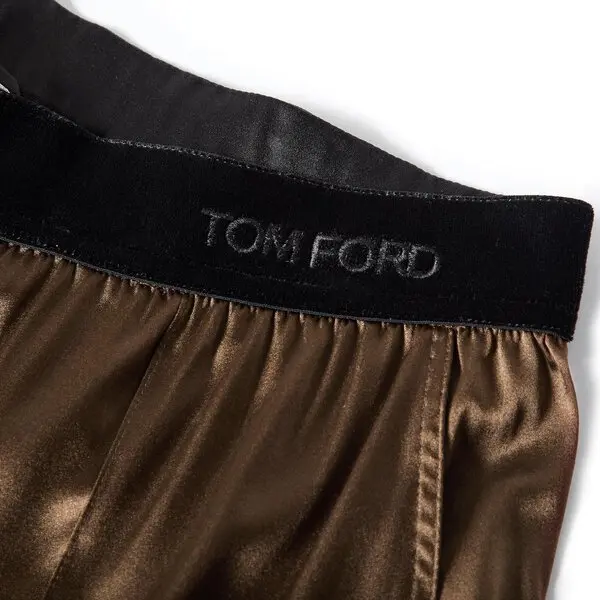 TOM FORD Silk Wide-leg Pants