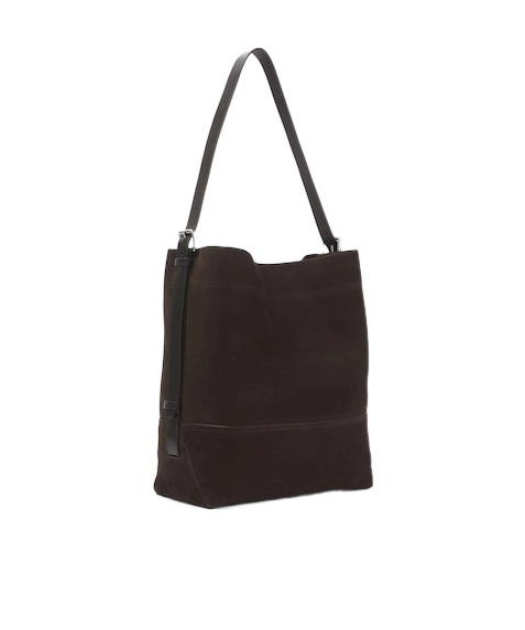 LEMAIRE Belted Leather Tote Bag