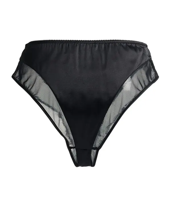 Dolce & Gabbana High-waisted Solid-color Soft Panties