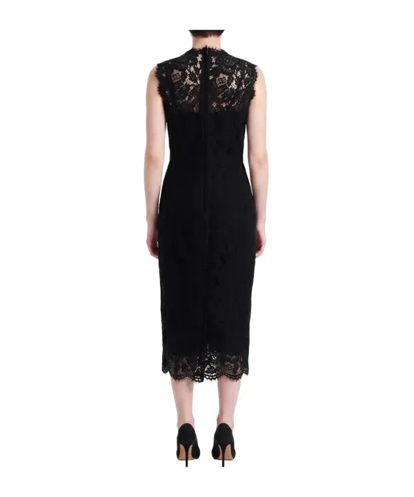 Dolce & Gabbana Sleeveless Lace Sheath Dress