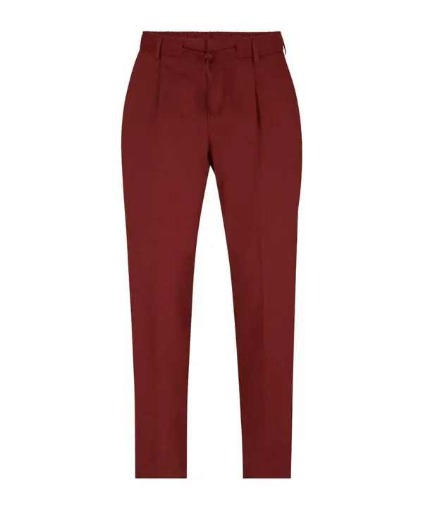 Hugo Boss Drawstring Waist Pleated Trousers