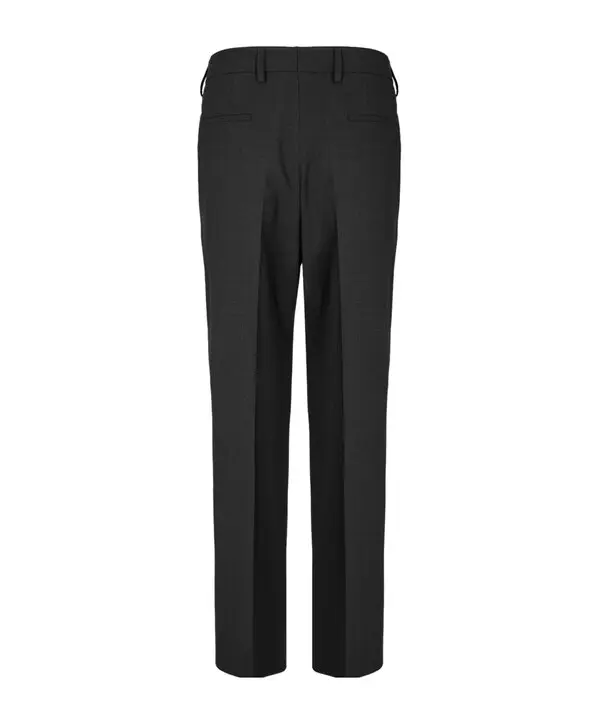 Hugo Boss Dark Plaid Suit Trousers