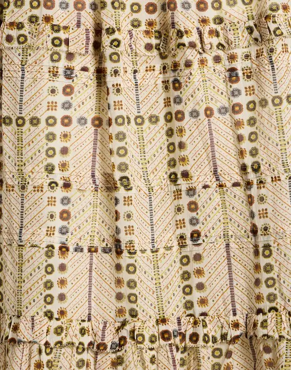 Isabel Marant Étoile Color-blocked Midi Skirt