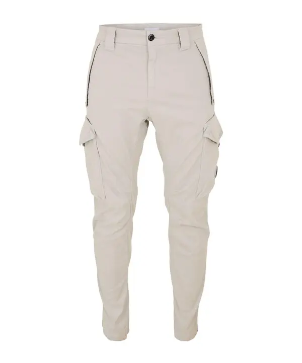C.P. COMPANY Midrise Casual Trousers - Nude