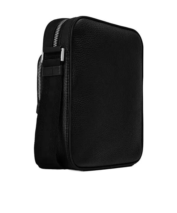 Hugo Boss Pebbledleather Vertical Crossbody Bag