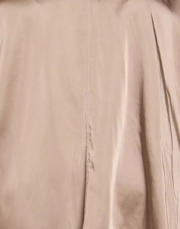 Rick Owens Short-sleeve V-neck Satin Top