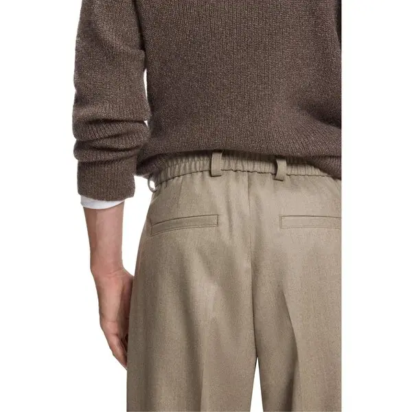 Hugo Boss Boss Double-breasted Wide-leg Trousers