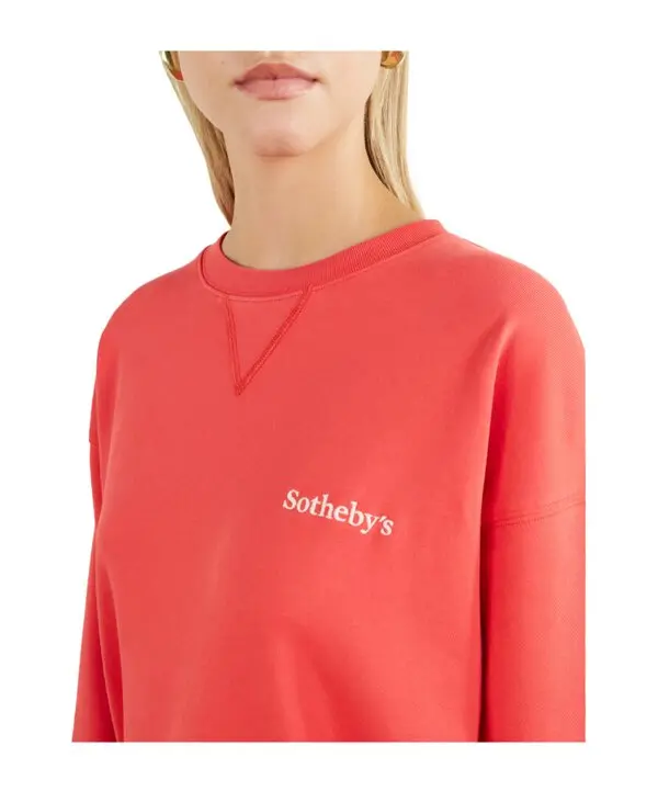 FRAME Logo Embroidered Cotton-jersey Sweatshirt