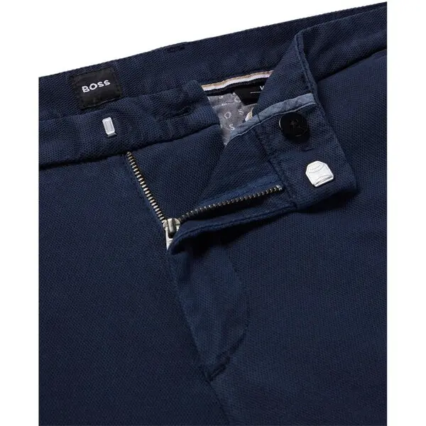 Hugo Boss Midrise Slimfit Casual Trousers