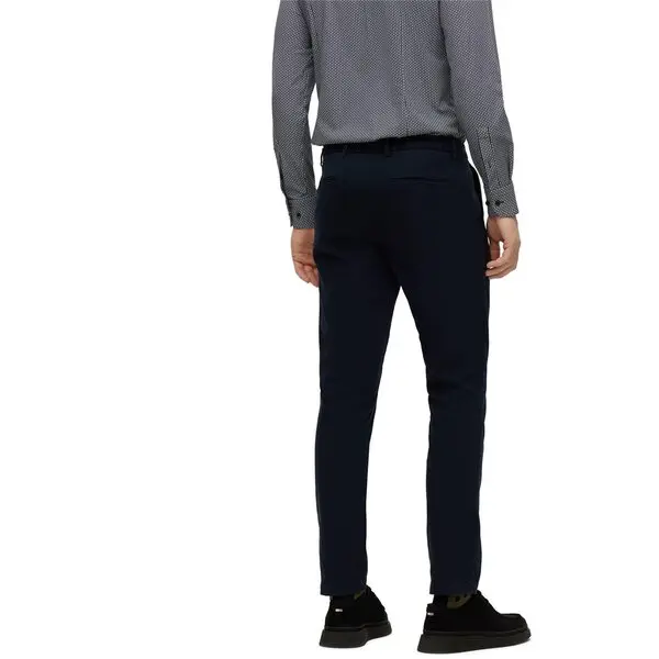 Hugo Boss Midrise Slimfit Casual Trousers