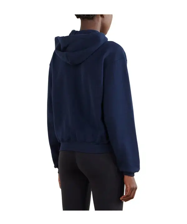 SKIMS Hooded Cotton-fleece Zip-up Sweatshirt