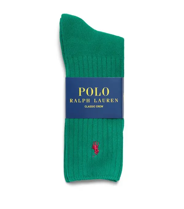 Polo Ralph Lauren Classic Crew Socks - Green