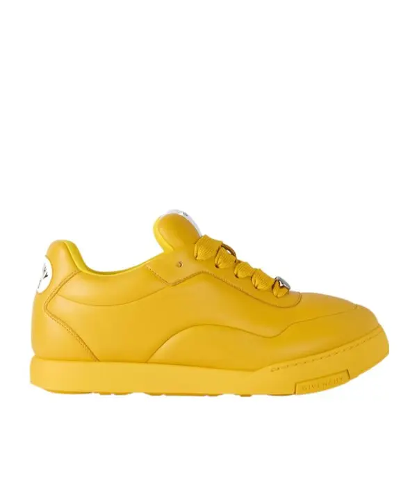 Givenchy Puffy Yard Sneakers In Nappa Leather - Bright Yellow