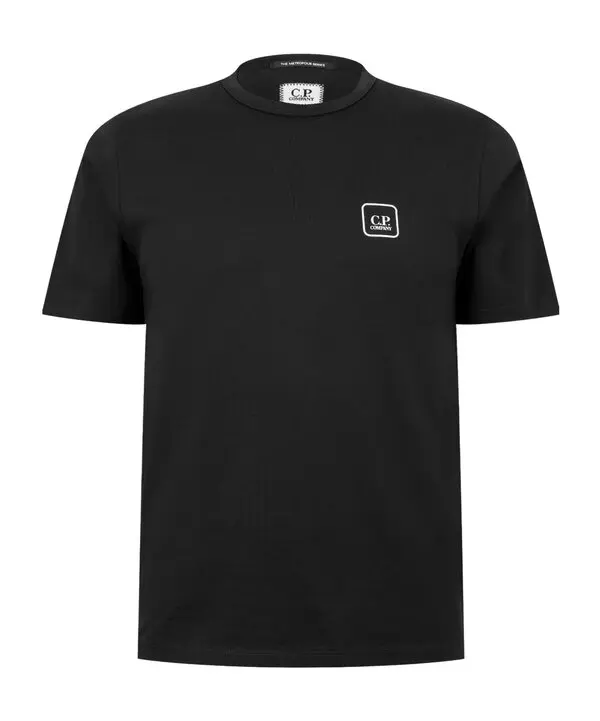 C.P. COMPANY Crewneck Shortsleeve Tshirt - Black